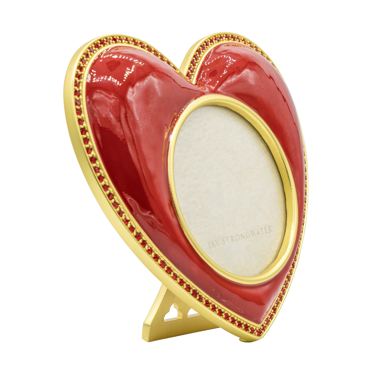 World Inside Rosenwood | Chantal Heart Frame - Ruby