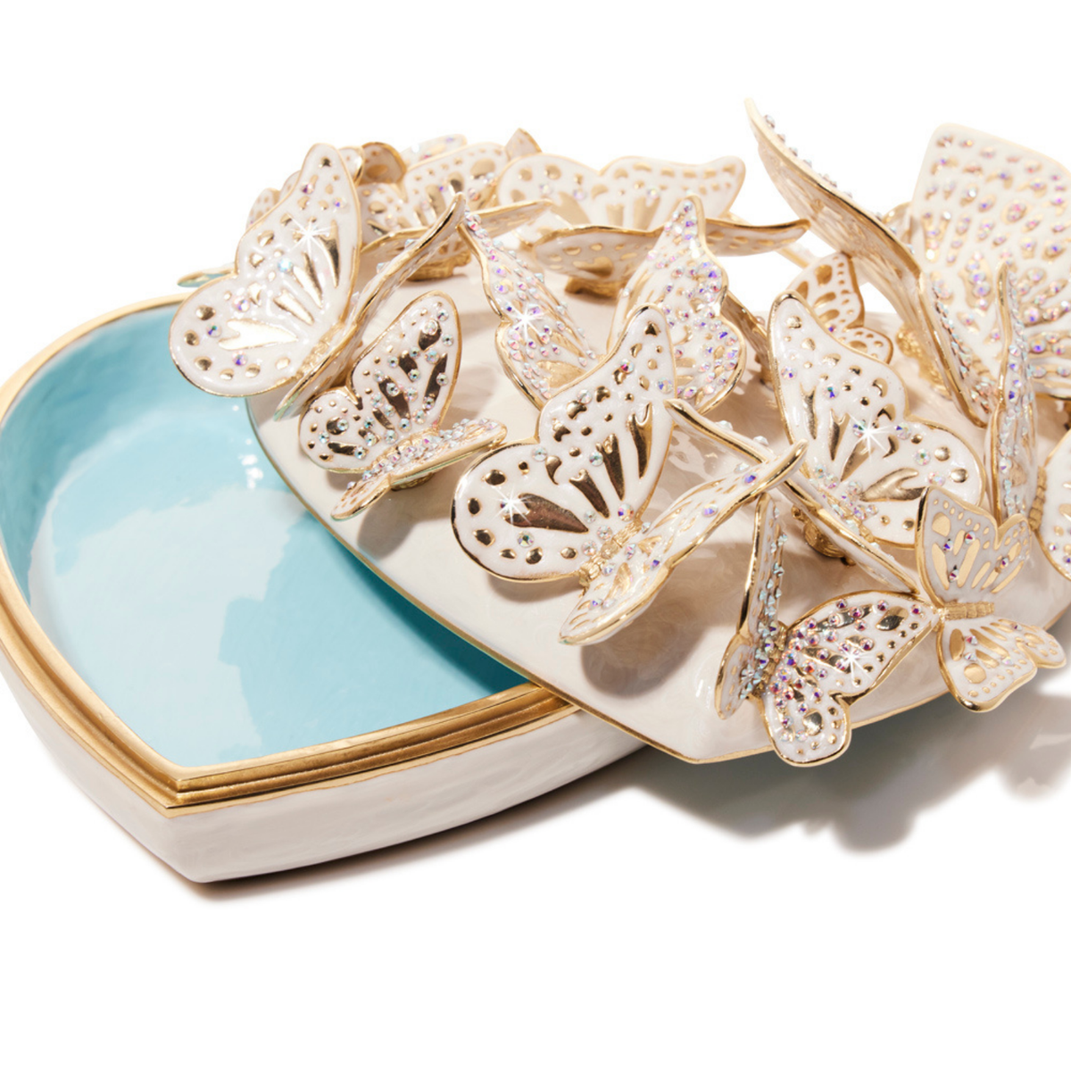 World Inside Rosenwood | Amelia Opal Heart Box